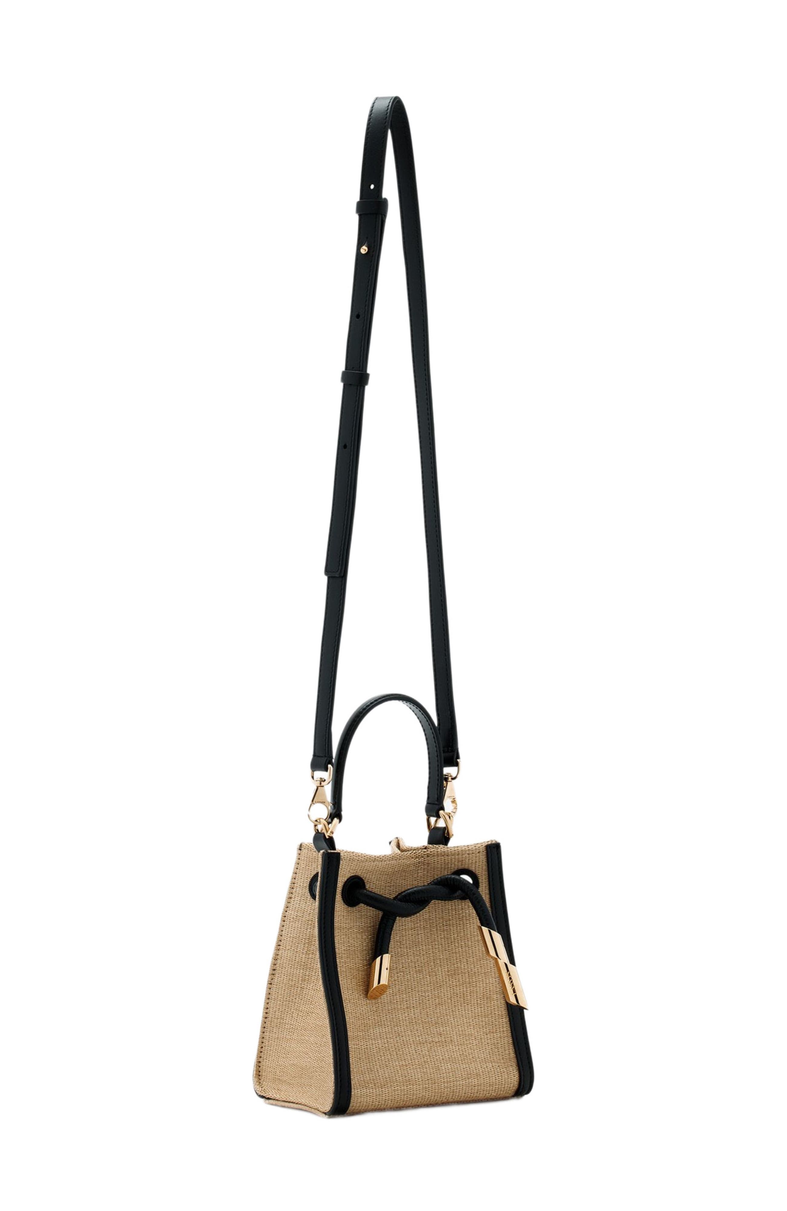 Lanvin Sequence Hobo Nano Raffia Bag | Nordstrom