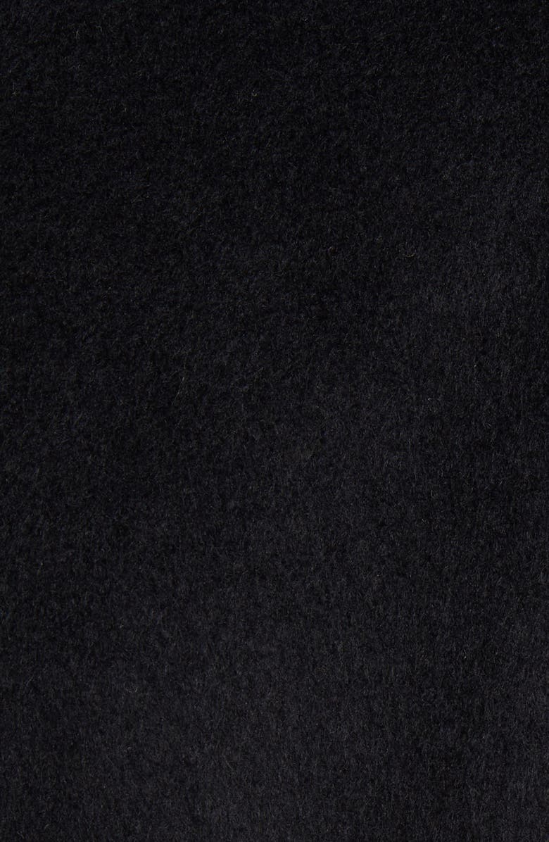 Via Spiga Faux Fur Collar Wool Blend Skater Coat | Nordstromrack