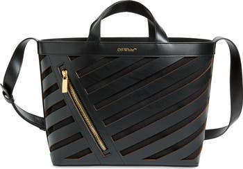 Off-White Small Cutout Diagonal Tote | Nordstrom