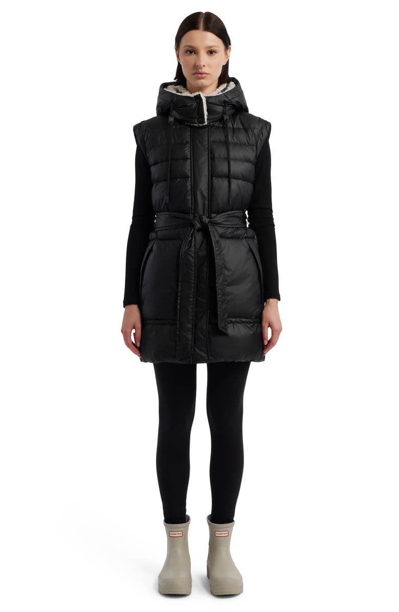 Hunter Doby Faux Fur Lined Marshmallow Puffer Vest | Nordstromrack
