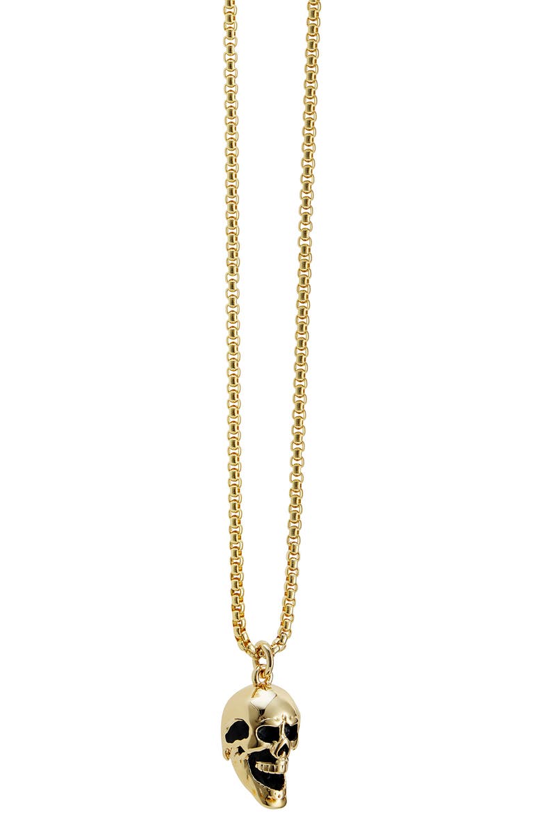 AMERICAN EXCHANGE Skull Pendant Necklace & Bracelet Set | Nordstromrack