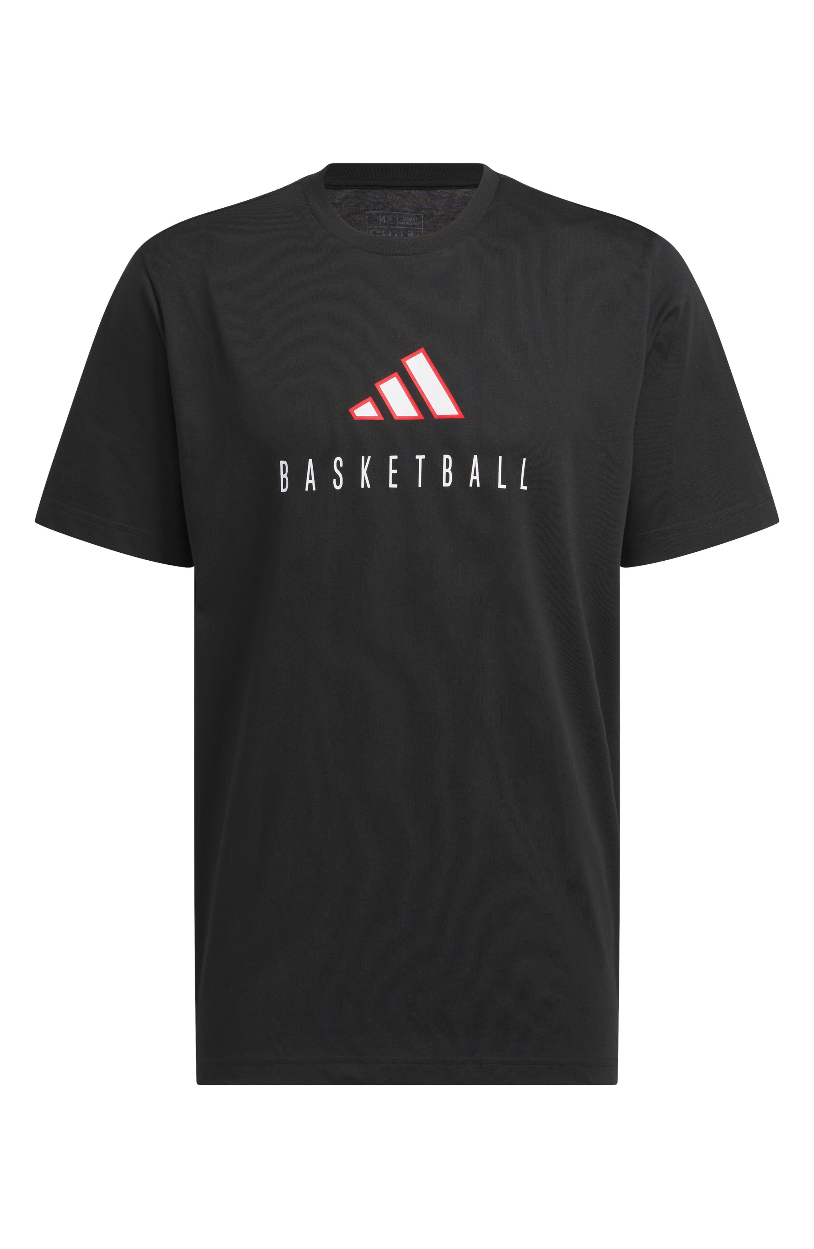 adidas Worldwide Hoops Cotton Blend Graphic Tee | Nordstromrack