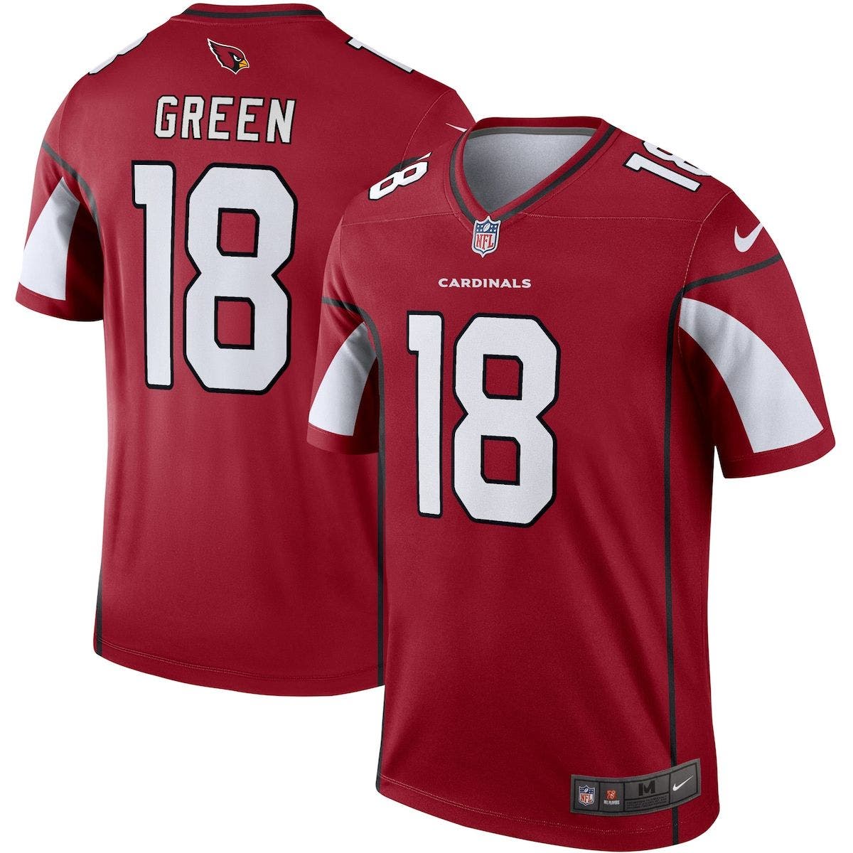 Nike Men's Nike A.J. Green Cardinal Arizona Cardinals Legend Jersey ...