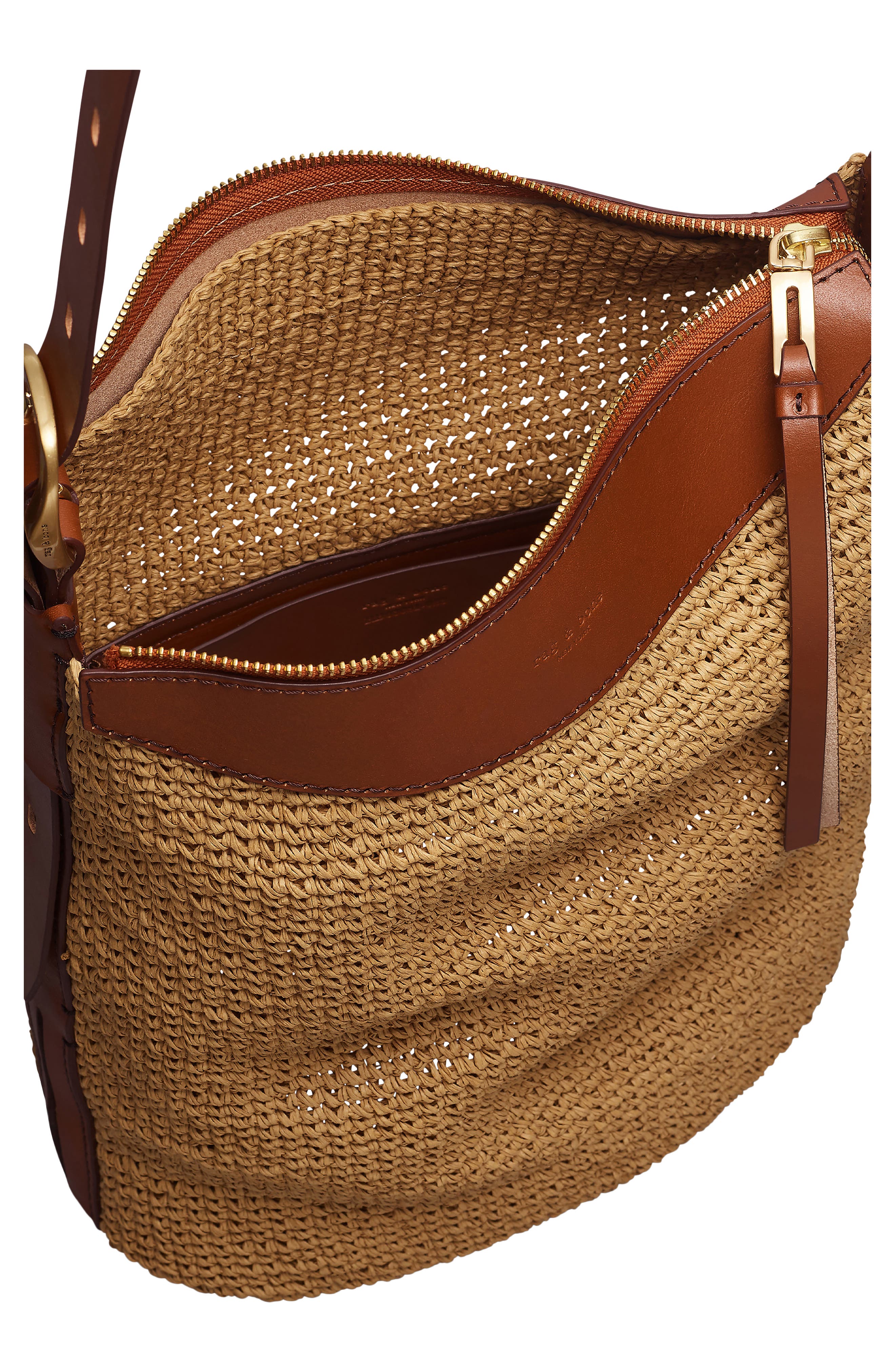 rag & bone Belize Straw Bucket Bag | Nordstromrack