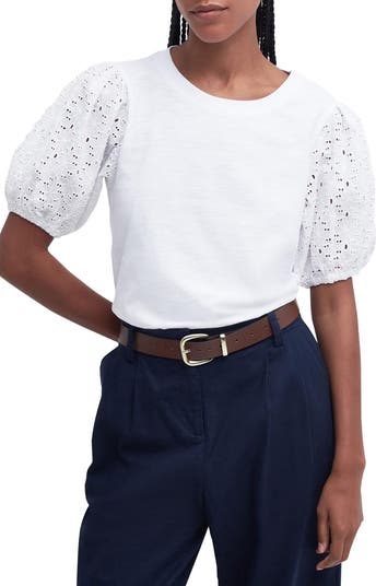 Barbour Longfield Mix Media Top | Nordstromrack