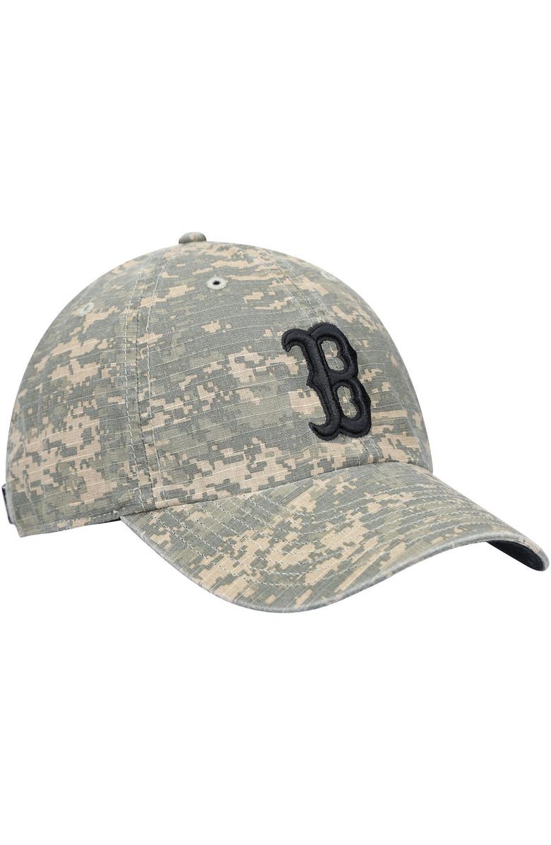 '47 Men's '47 Camo Boston Red Sox Phalanx Clean Up Adjustable Hat ...