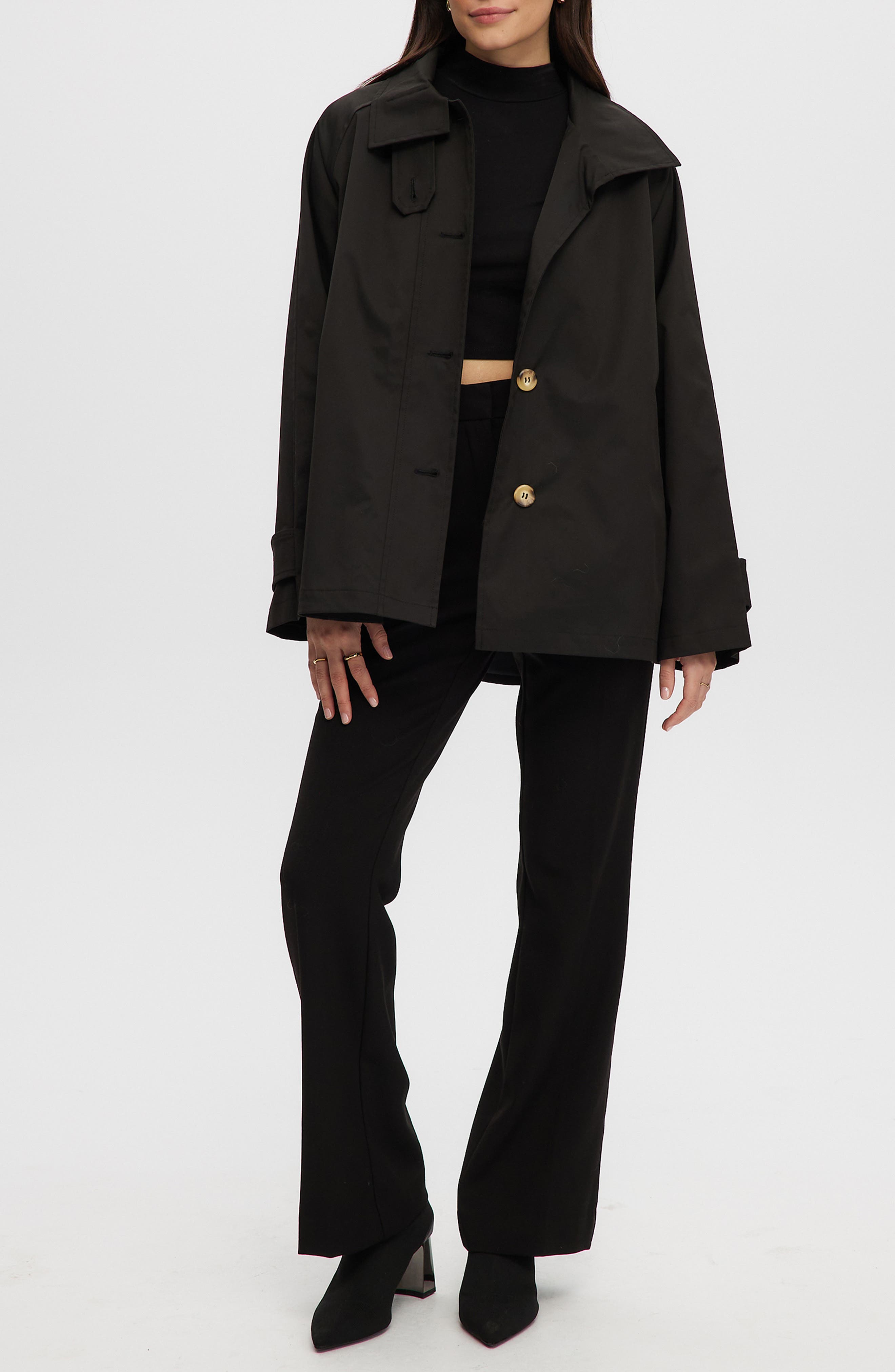Noize Trench Poncho Jacket | Nordstromrack