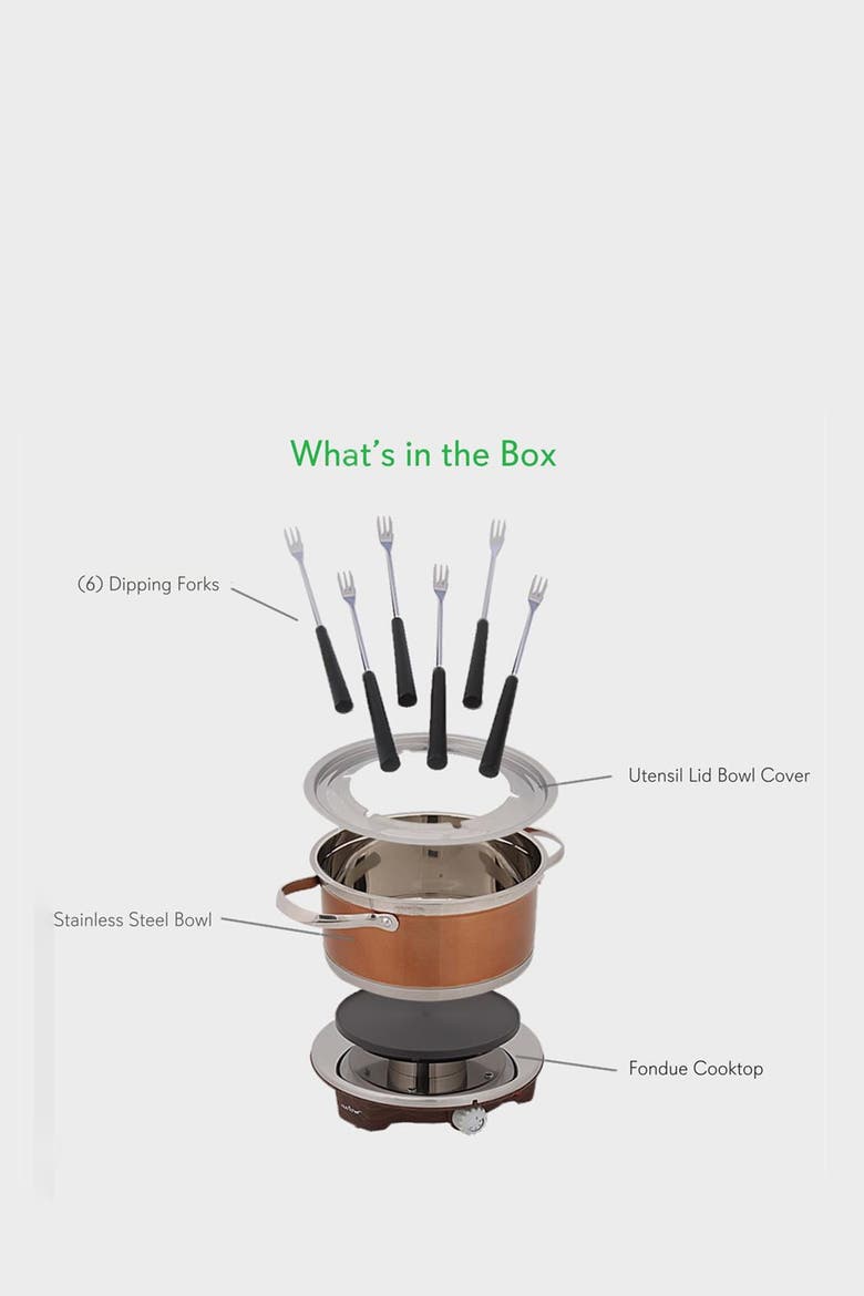Electric Melting Pot Fondue Maker with Dipping Forks | Nordstromrack