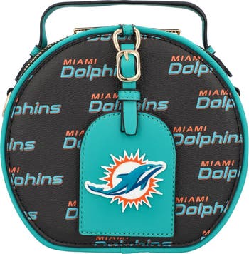 CUCE Miami Dolphins Repeat Logo Round Bag | Nordstrom