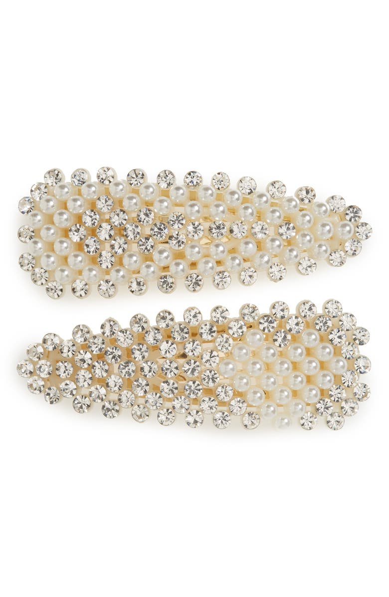 BP. 2-Pack Imitation Pearl Hair Clips | Nordstromrack