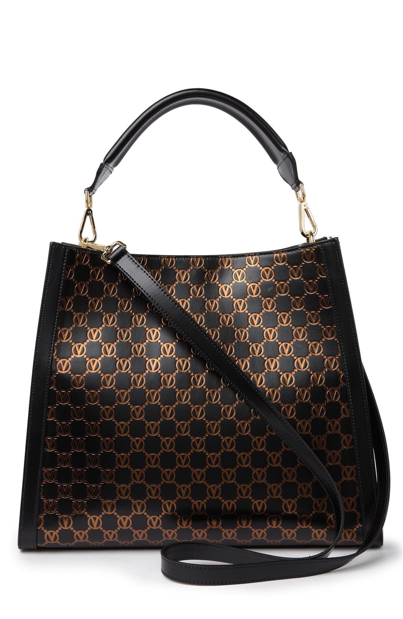 VALENTINO BY MARIO VALENTINO France Monogram Leather Tote Bag ...