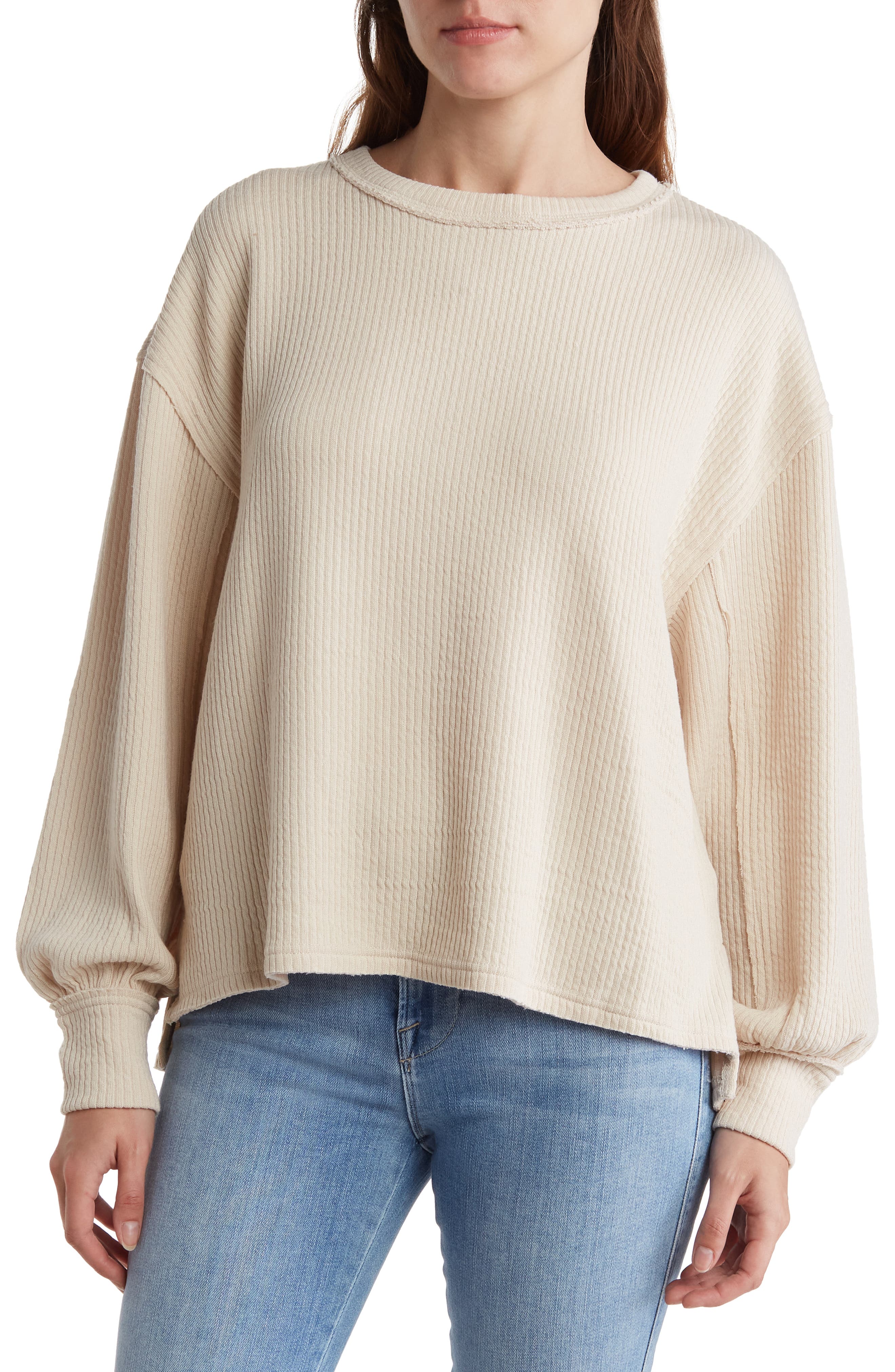 Crewneck Long Sleeve Top (Women) | Nordstromrack