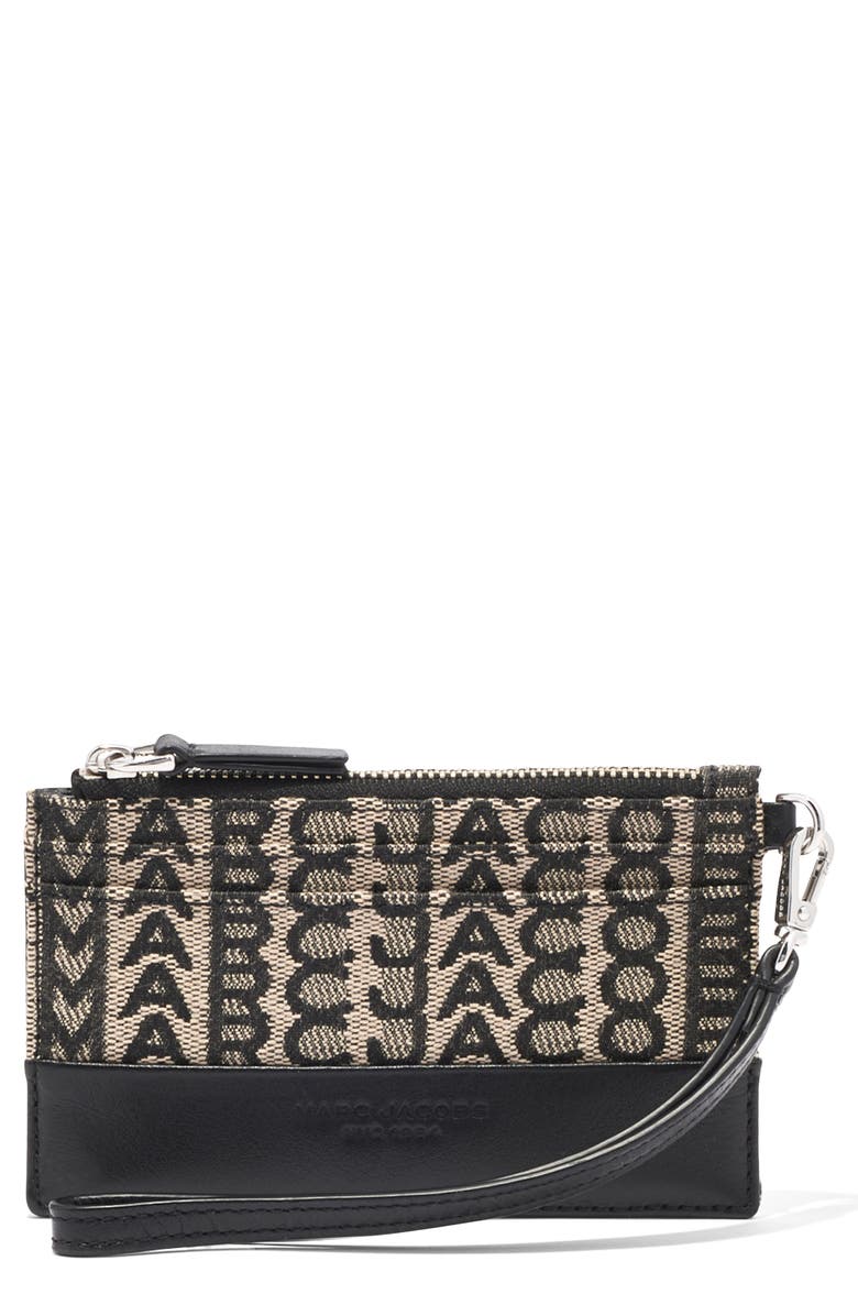 Marc Jacobs The Monogram Top Zip Wristlet | Nordstromrack