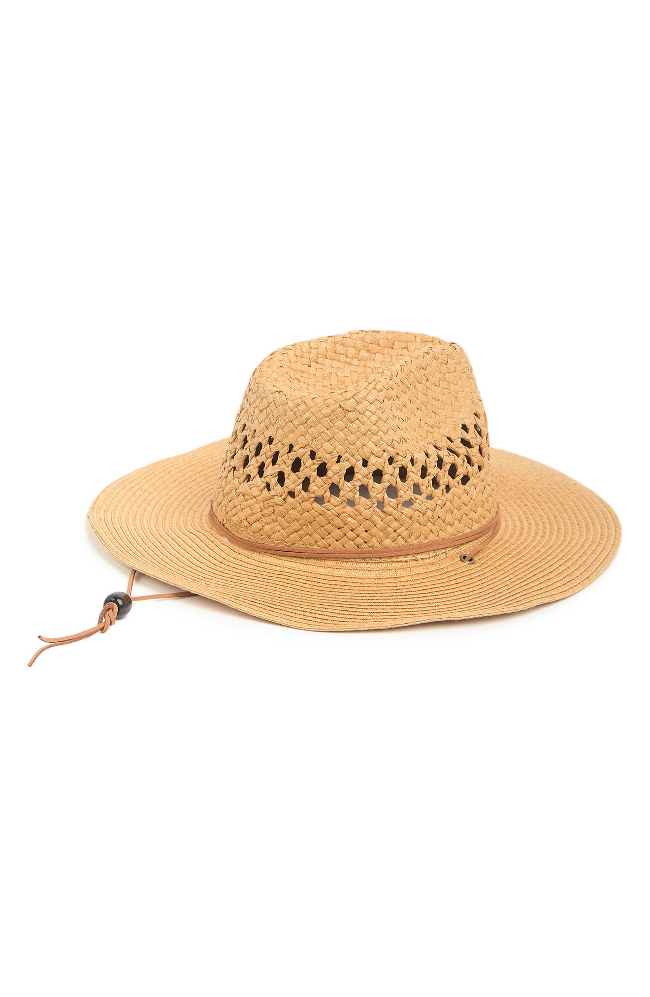 Vince Camuto Straw Cowboy Open Weave Hat | Nordstromrack