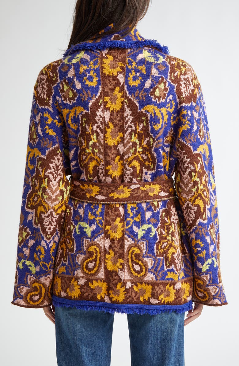 FARM Rio Glam Tapestry Knit Wrap Jacket | Nordstromrack