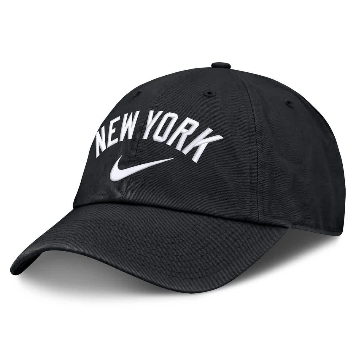 Nike Men's Nike Black New York Yankees Primetime Club Adjustable Hat ...