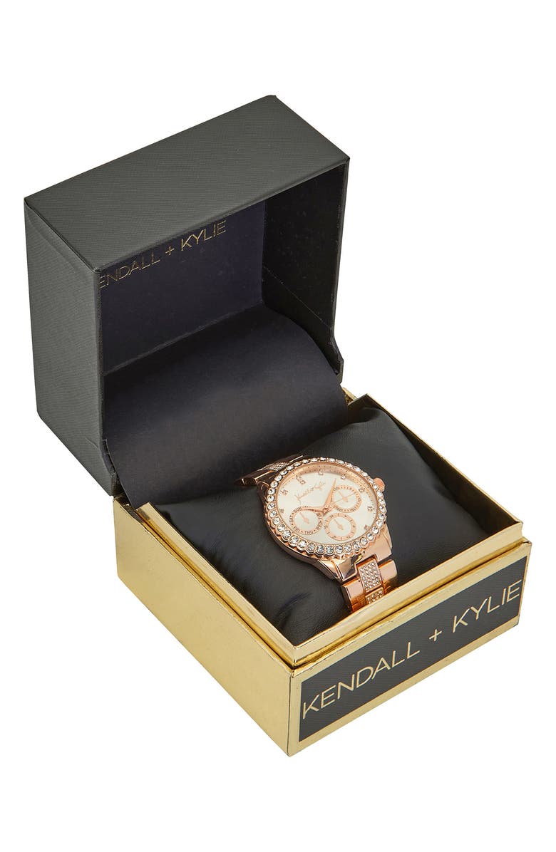 KENDALL + KYLIE Women's Kendall + Kylie Holiday Rose Gold-Tone ...