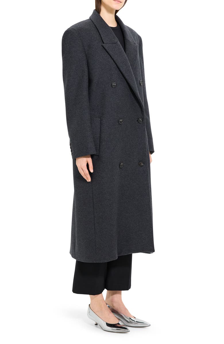 Theory Double Breasted Wool Coat | Nordstromrack