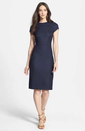 Tory Burch 'Portia' Stretch Wool Sheath Dress | Nordstrom