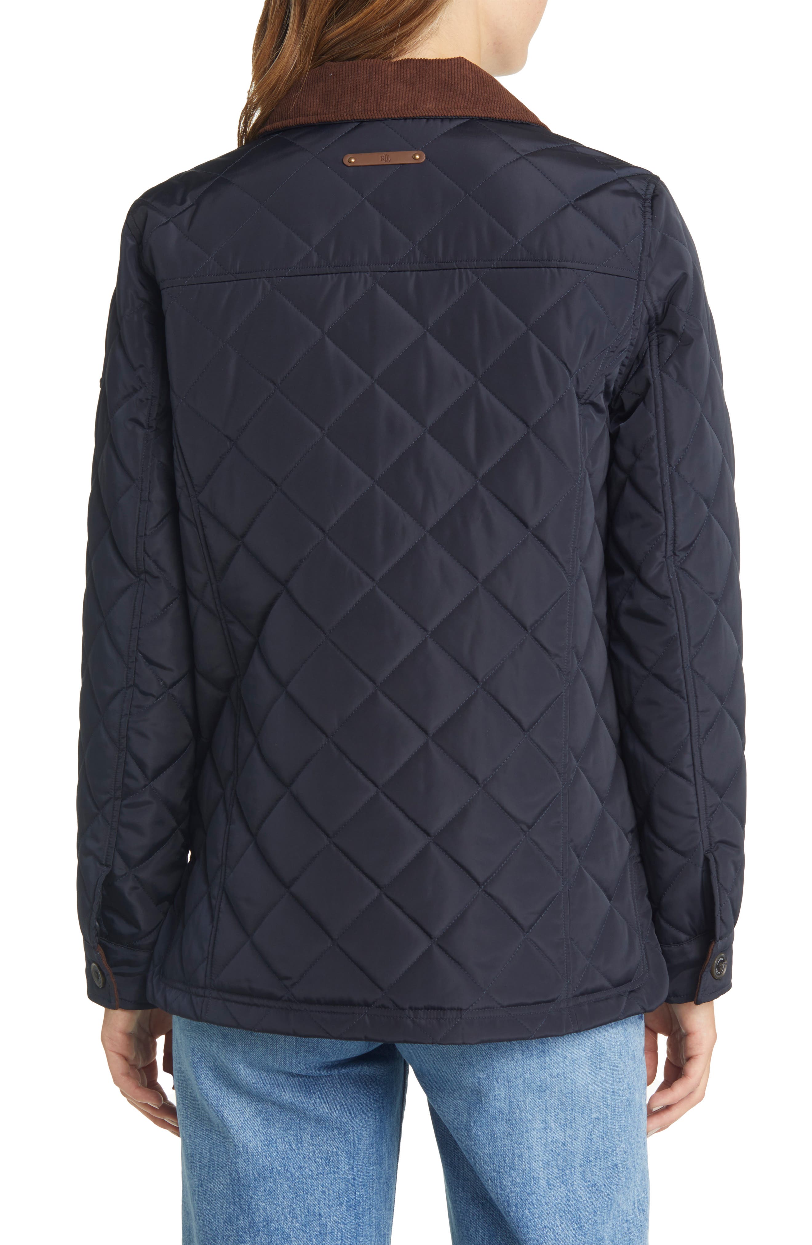Lauren Ralph Lauren Quilted Patch Pocket Jacket | Nordstrom