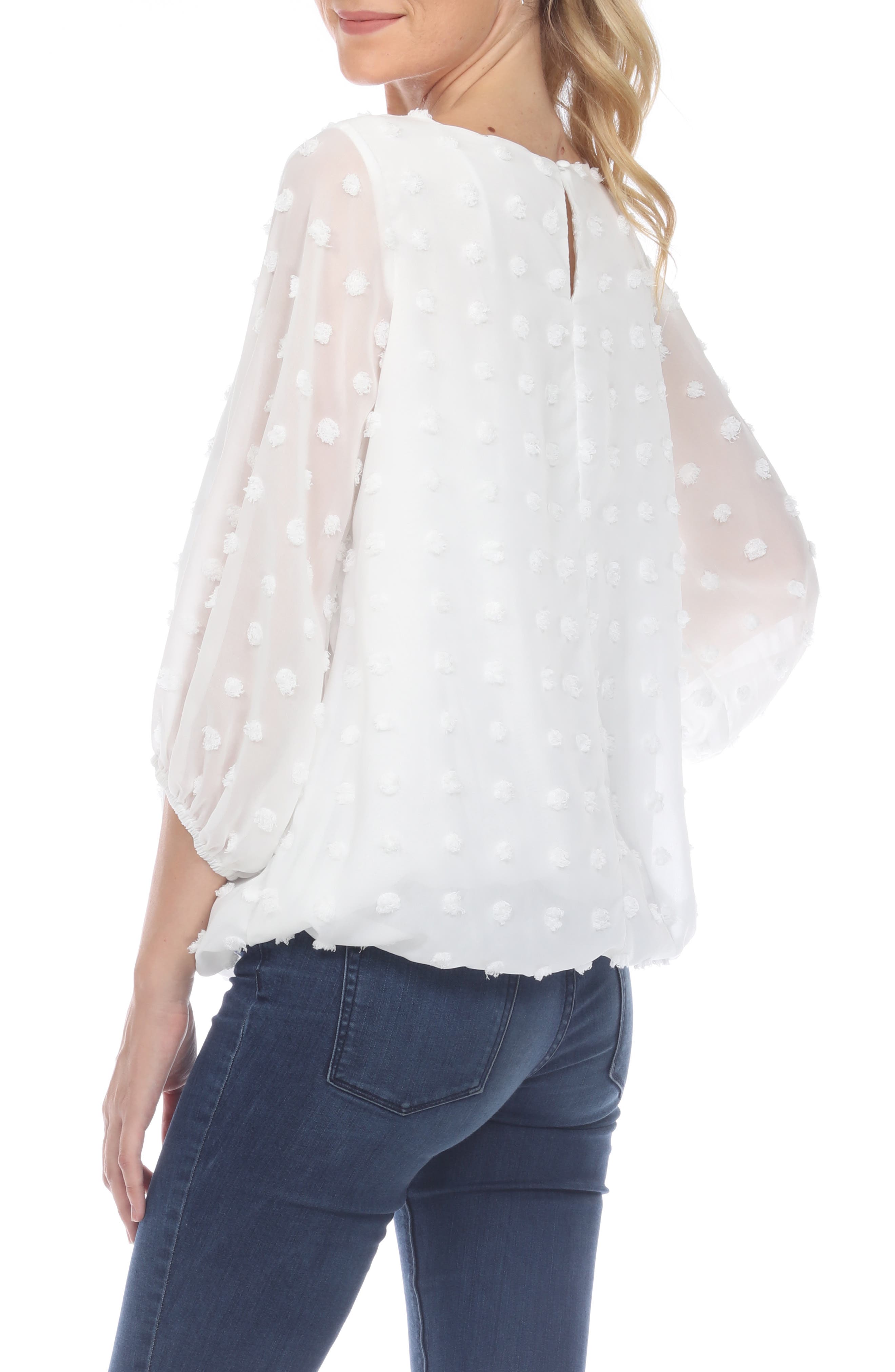 RAIN AND ROSE 3/4 Sleeve Blouse | Nordstromrack