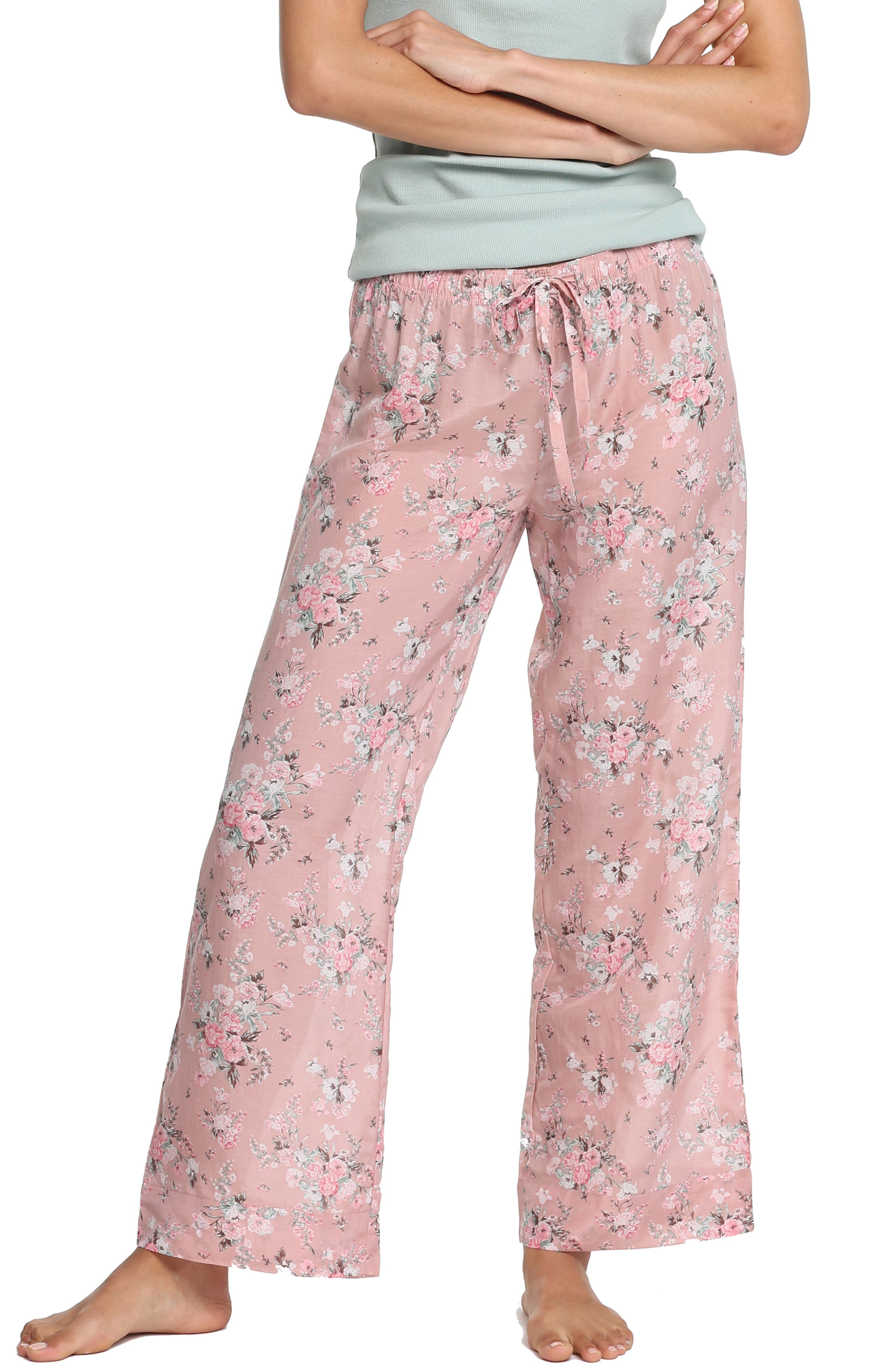 Papinelle Lou Lou Cotton & Silk Pajama Pants | Nordstrom
