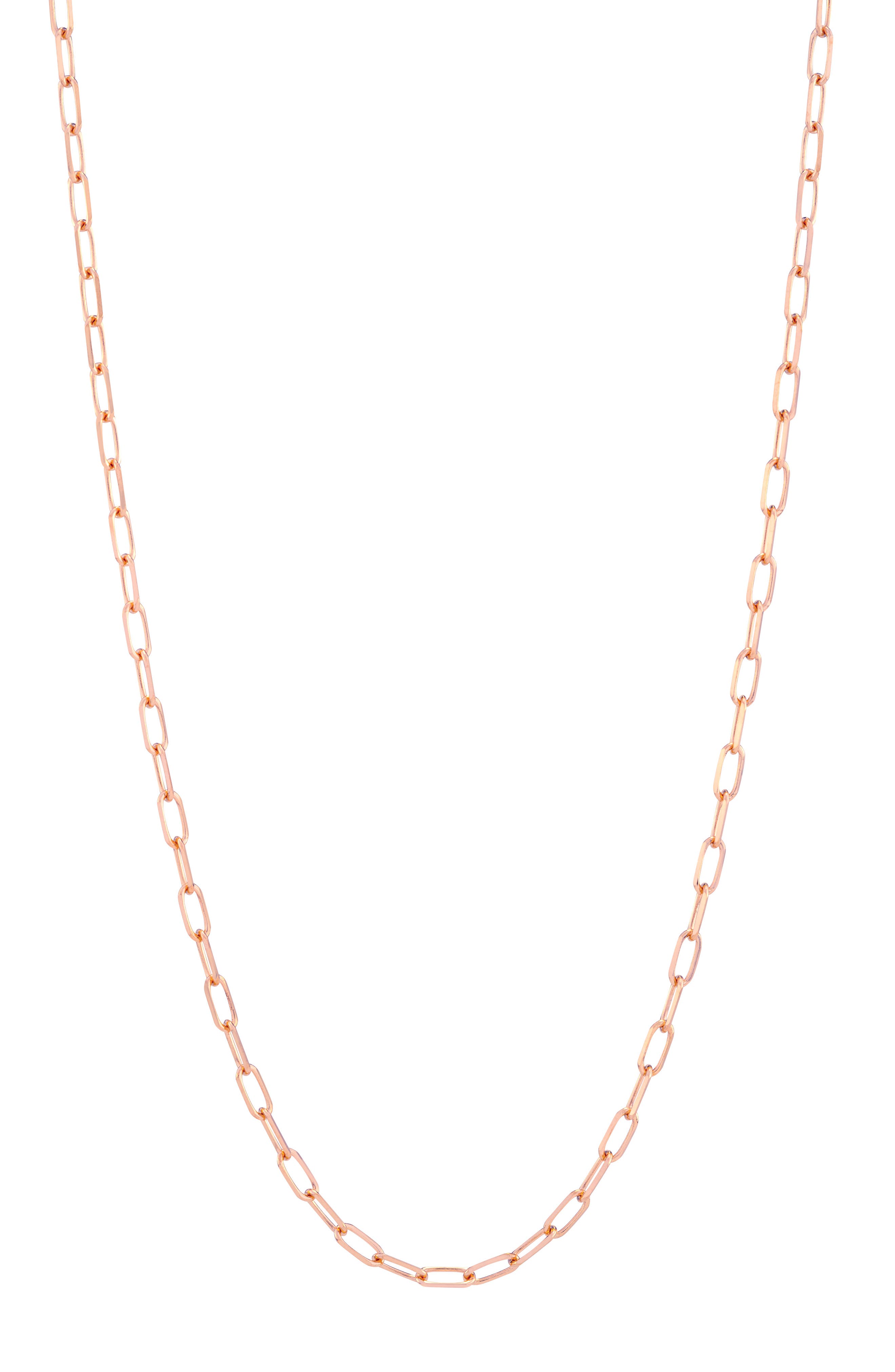 HAWLEY ST Paper Clip Chain Necklace | Nordstromrack