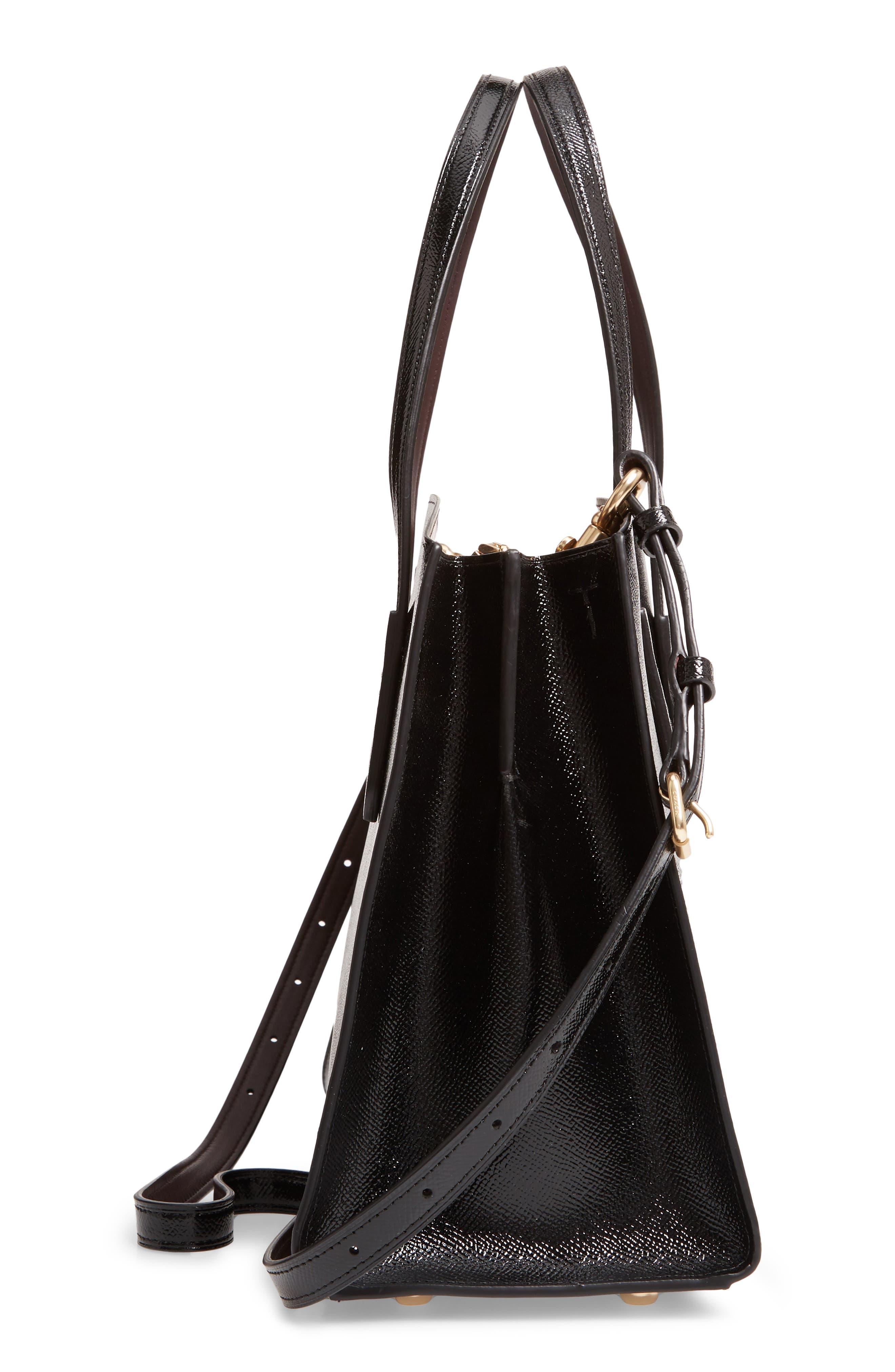 COACH Charlie Patent Leather Tote | Nordstrom