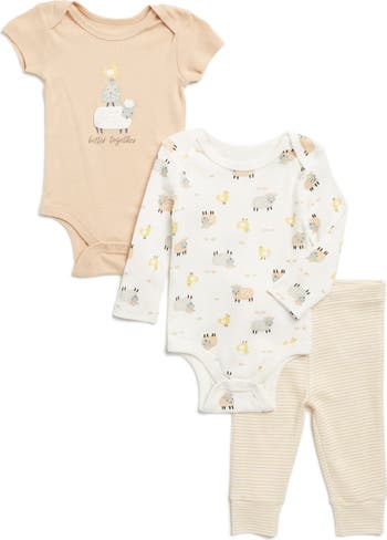 KOALA BABY Sheep Turn Me Around Bodysuits & Pants Set | Nordstromrack