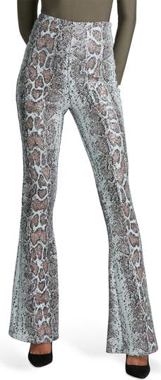 Commando Sequin Animal Flare Leggings | Nordstromrack