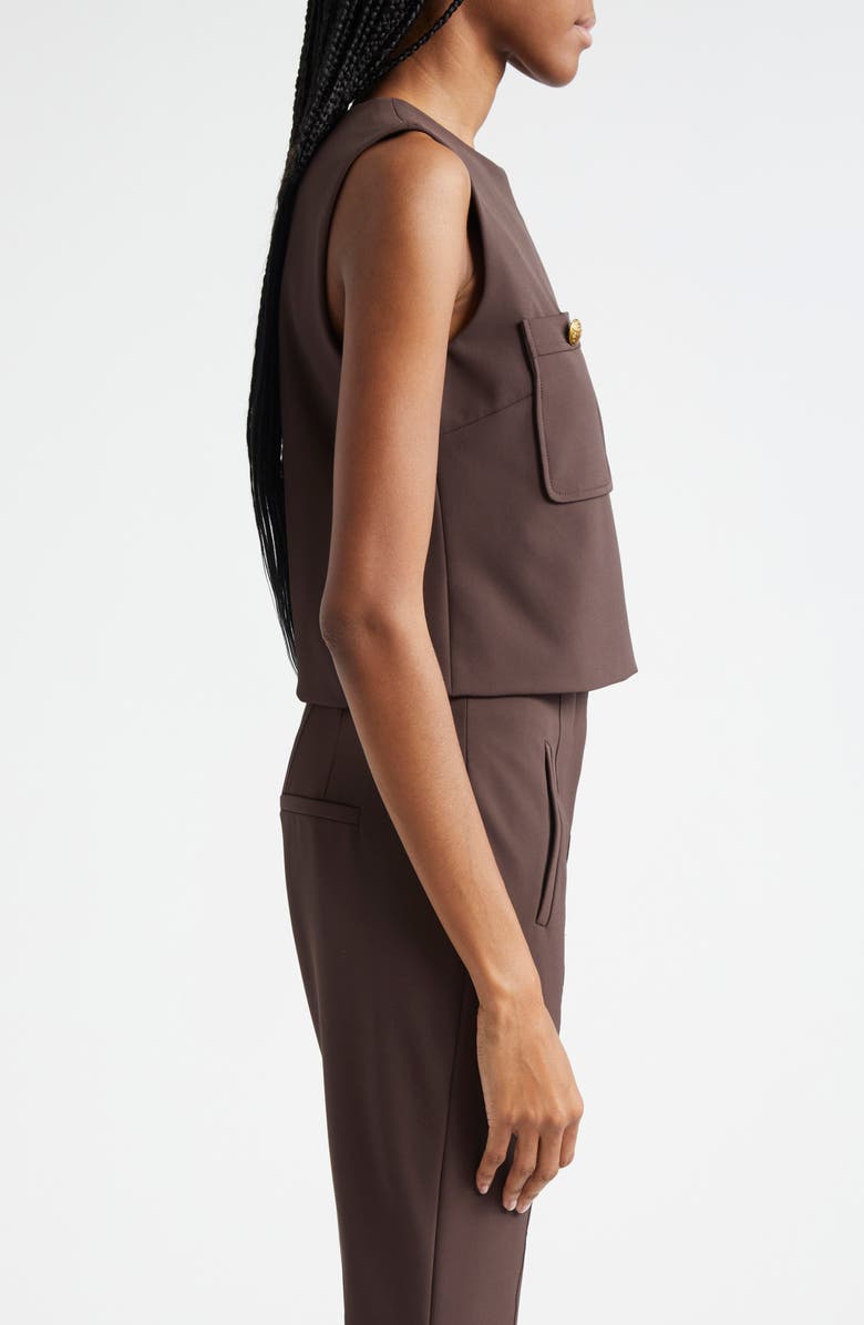 Veronica Beard Yareli Boxy Sleeveless Top | Nordstromrack