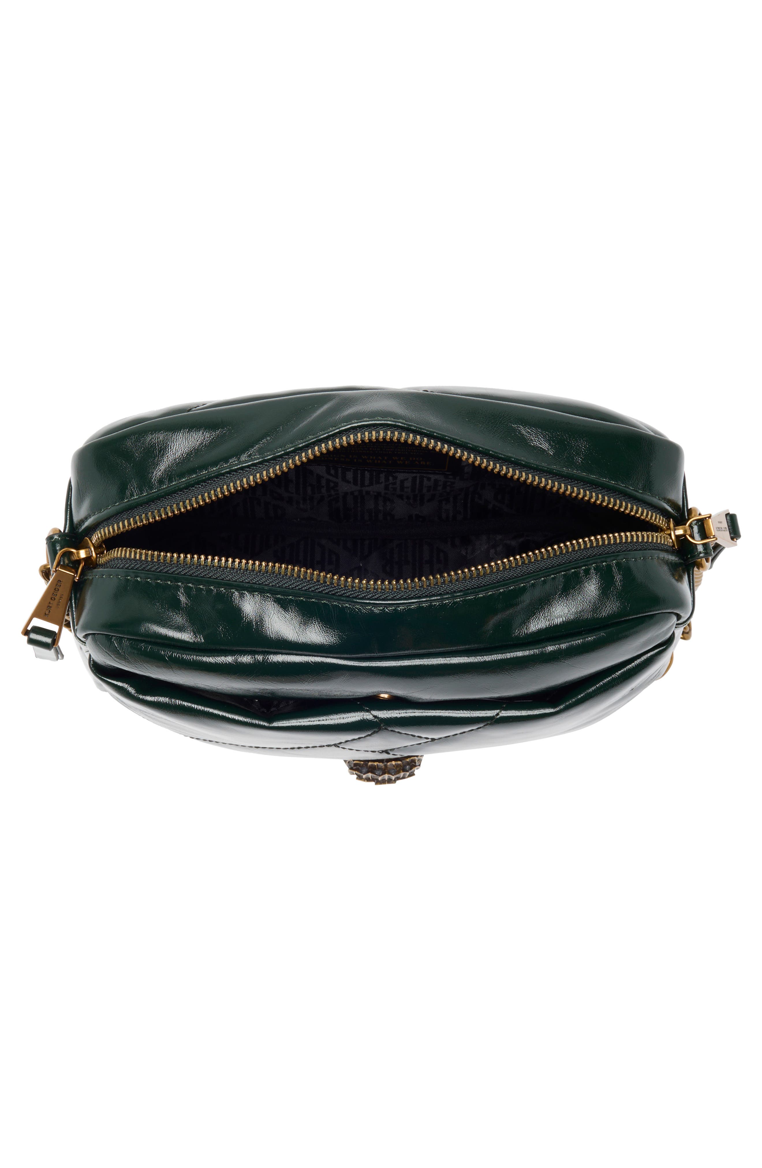 Kurt Geiger London Small Kensington Quilted Leather Camera Bag ...
