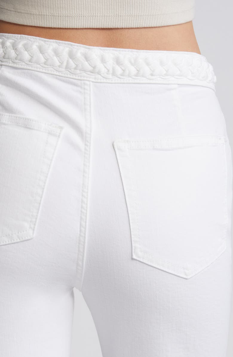 FRAME Braided Waist Le Crop Mini Bootcut Jeans | Nordstromrack
