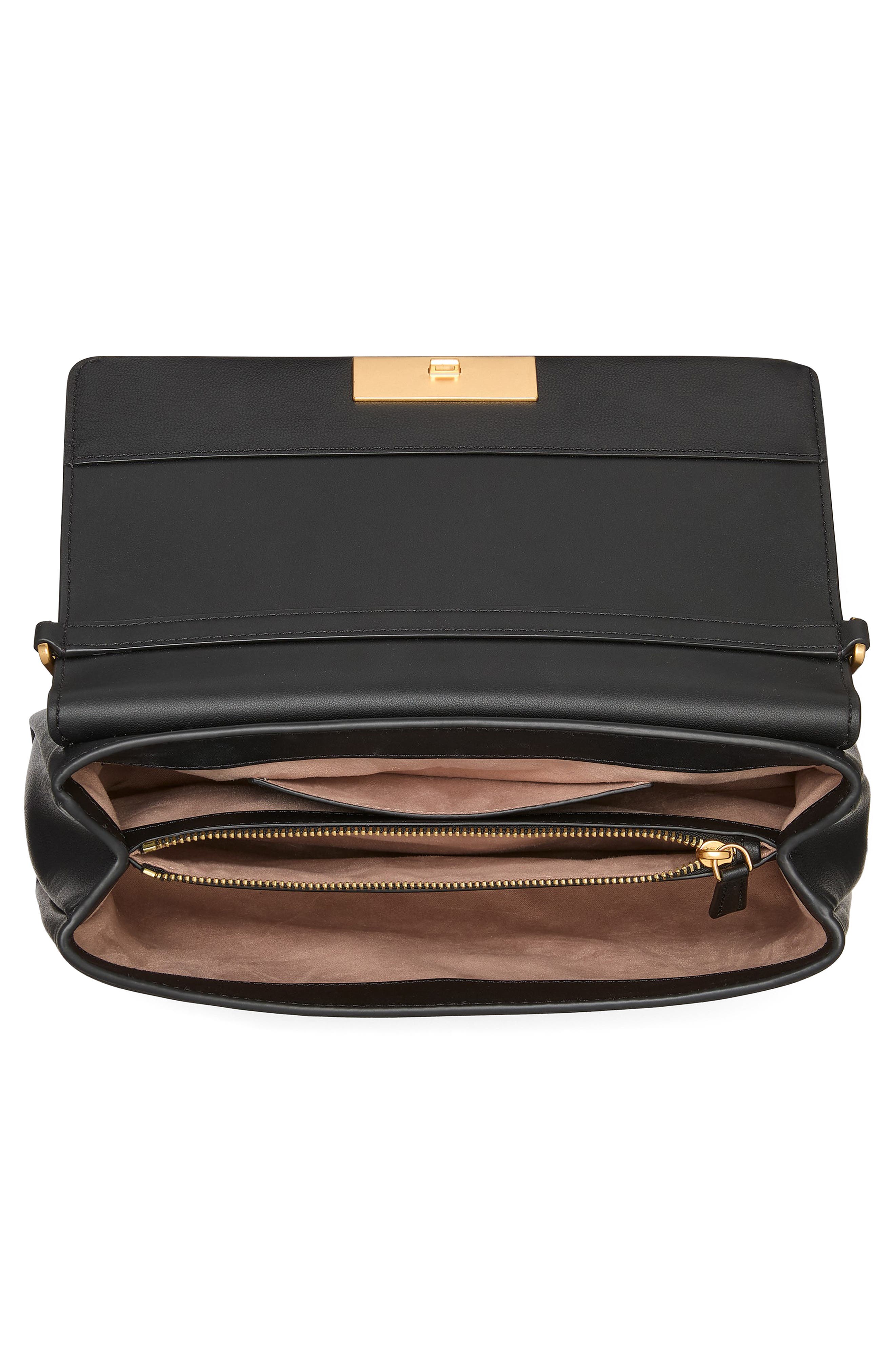 Kate Spade New York grace embellished lock leather crossbody bag ...