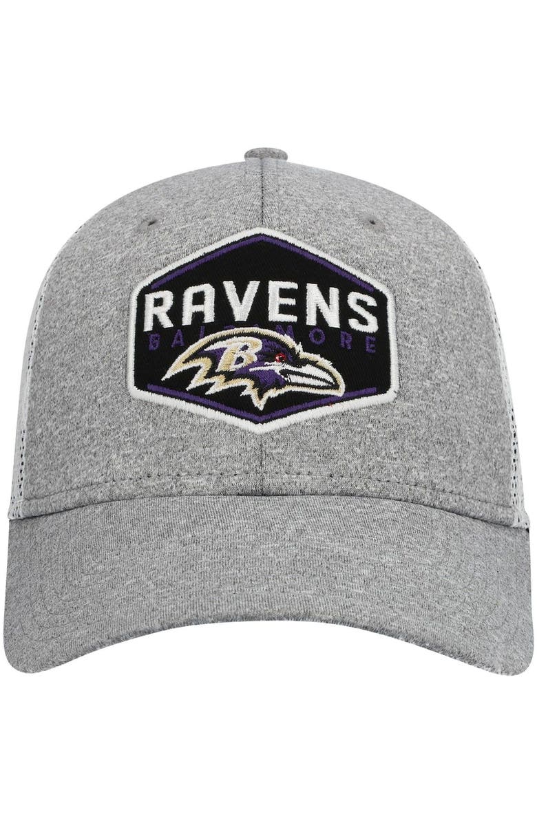 '47 Men's '47 Gray/White Baltimore Ravens Hitch Contender Flex Hat ...