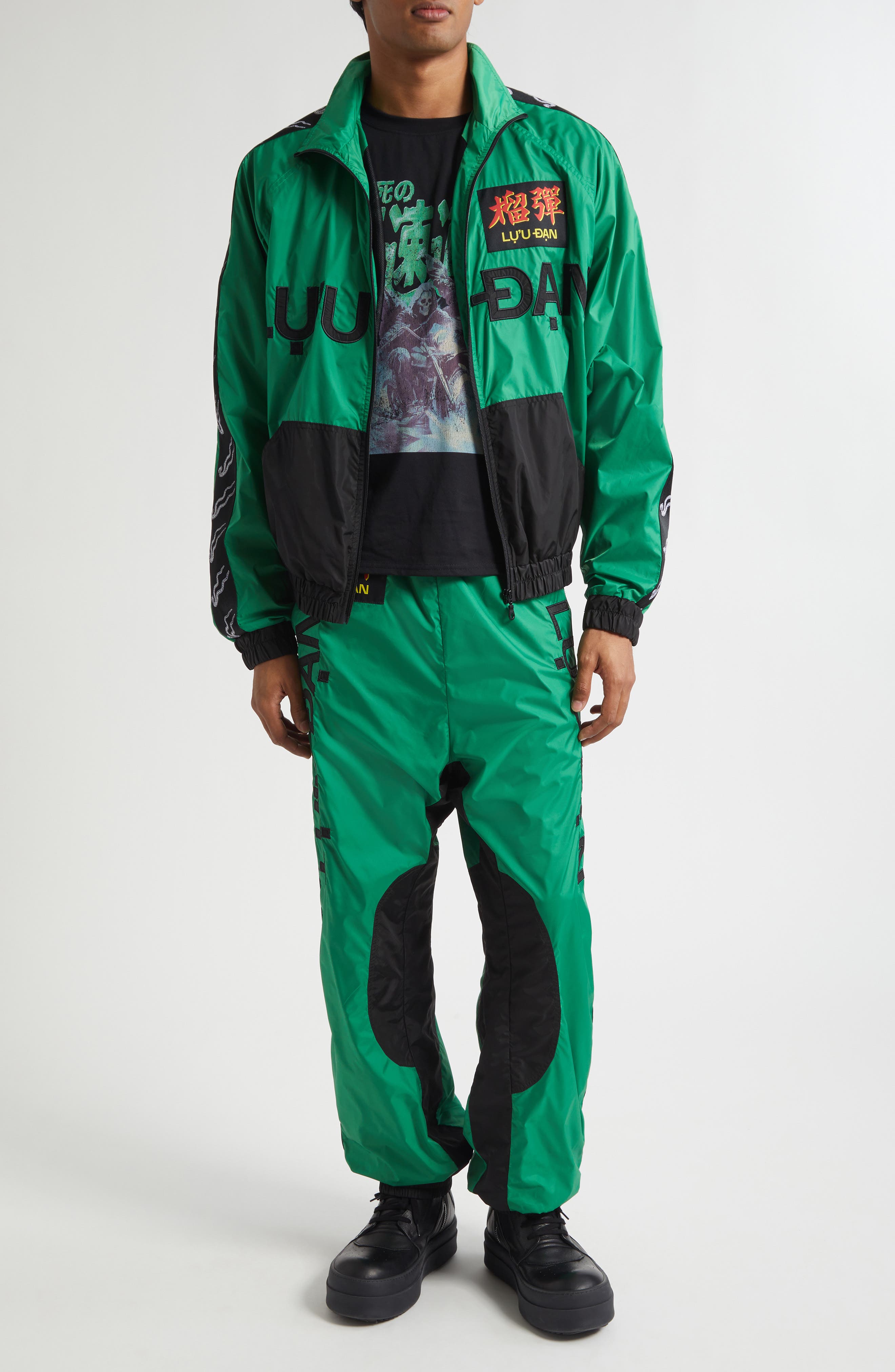 LU'U DAN Windbreaker Track Jacket | Nordstrom
