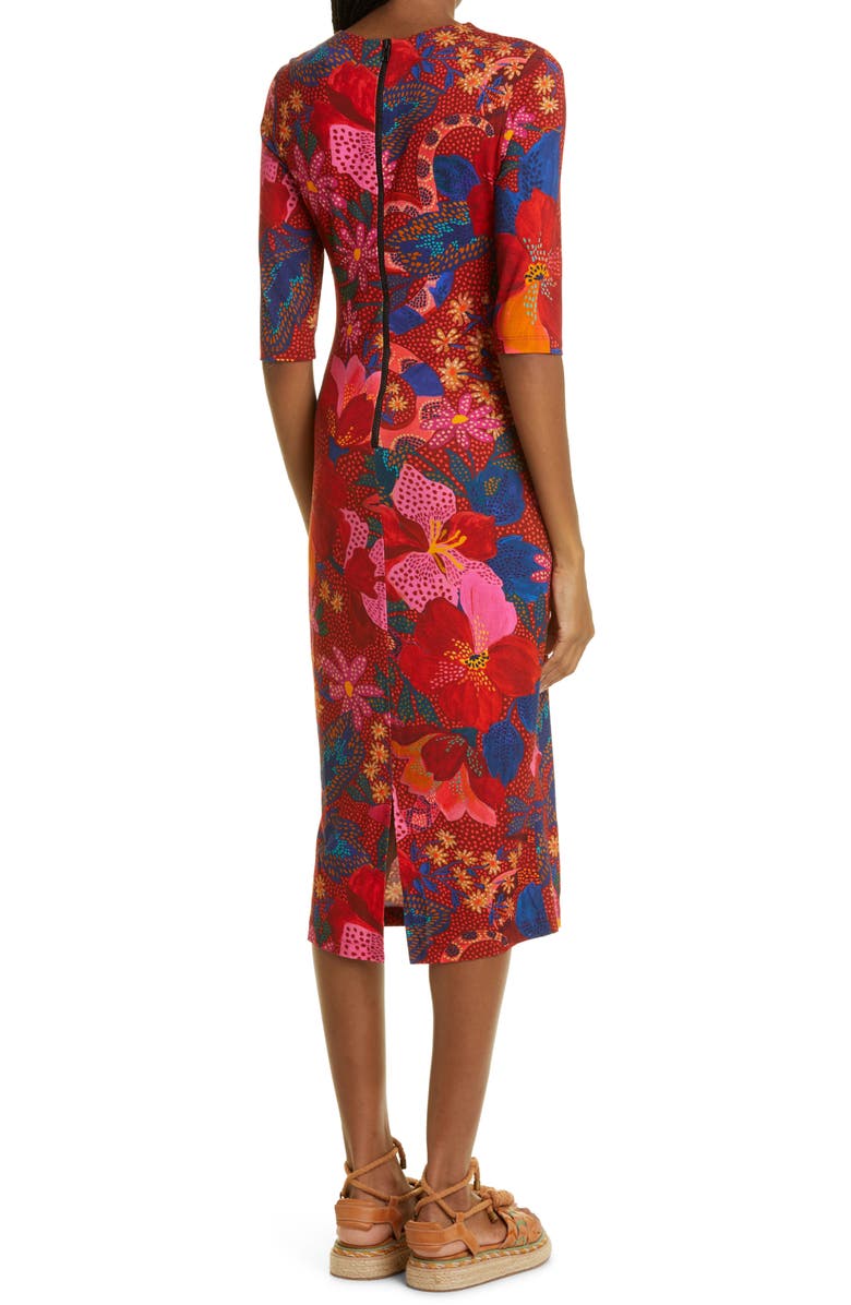FARM Rio Snake Garden Jersey Dress | Nordstromrack