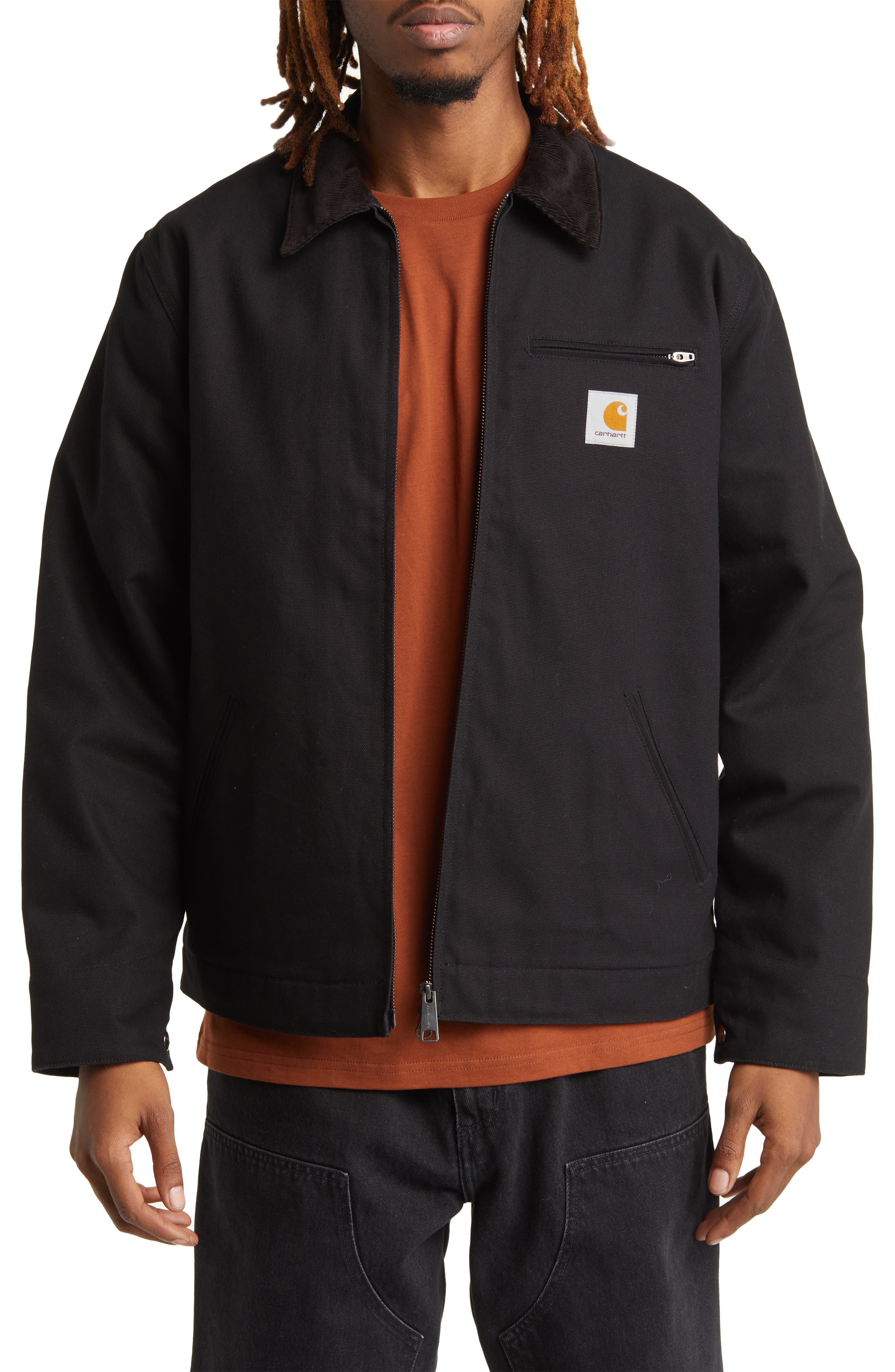 Carhartt Work In Progress Detroit Organic Cotton Canvas Worker Jacket ...