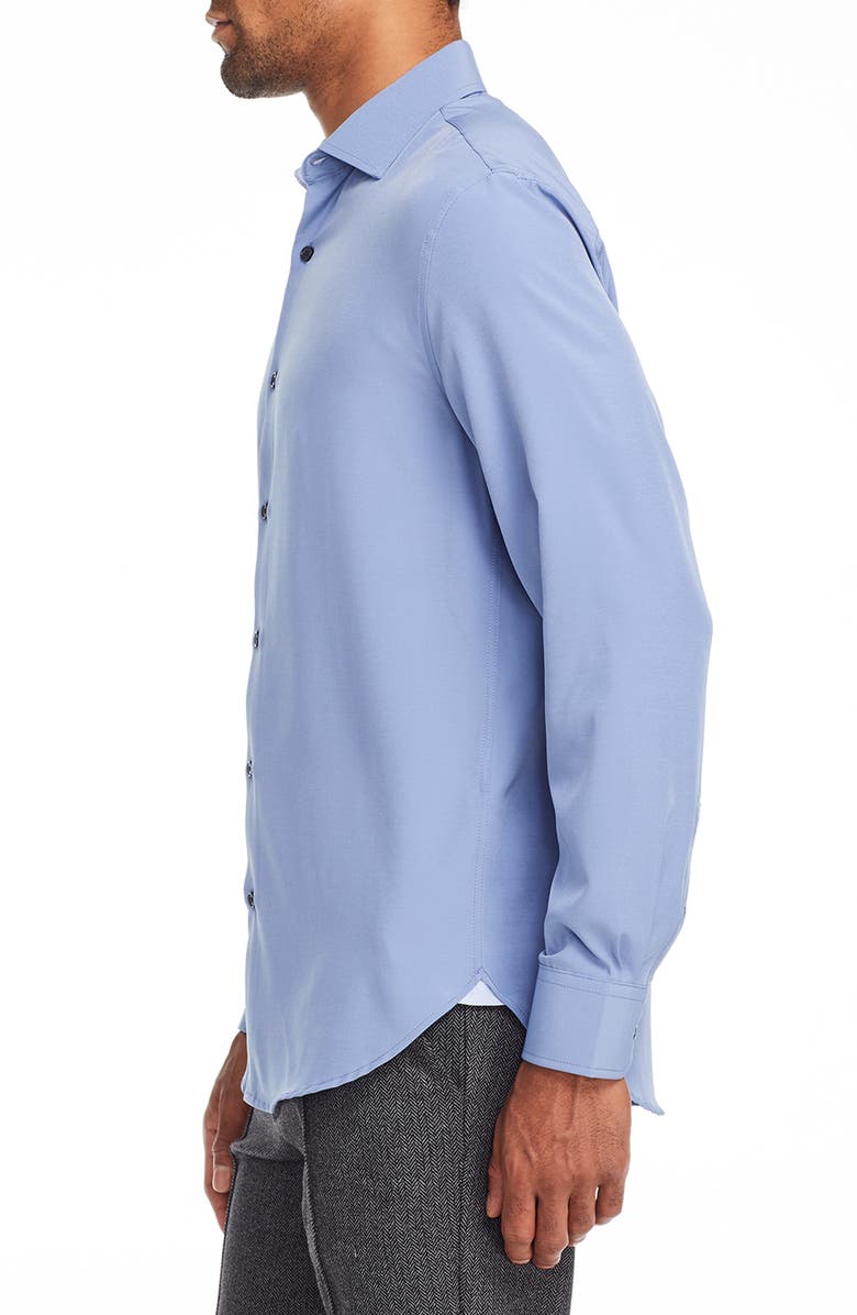 W.R.K . Trim Fit Solid Performance Stretch Dress Shirt | Nordstromrack