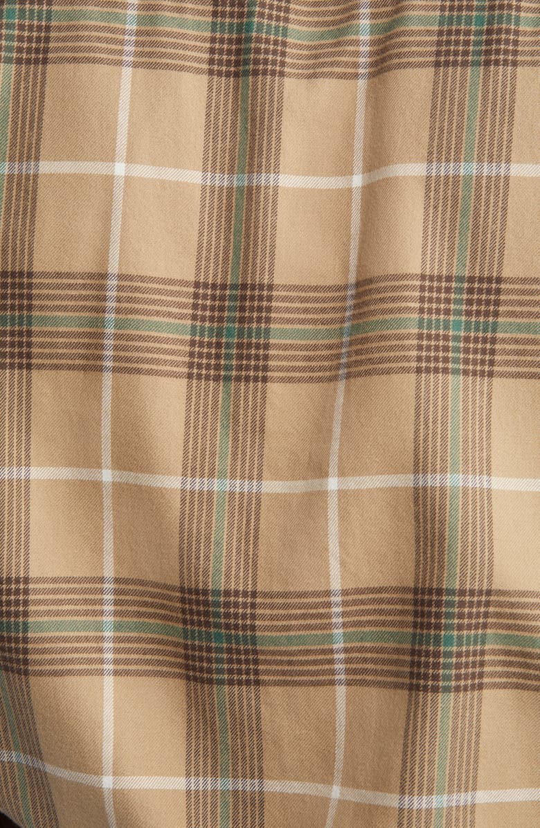 Carhartt Work In Progress Hadley Plaid Cotton Flannel Button-Up Shirt ...