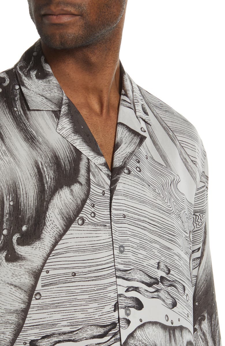 Open Edit Men's Relaxed Satin Pajamas | Nordstromrack