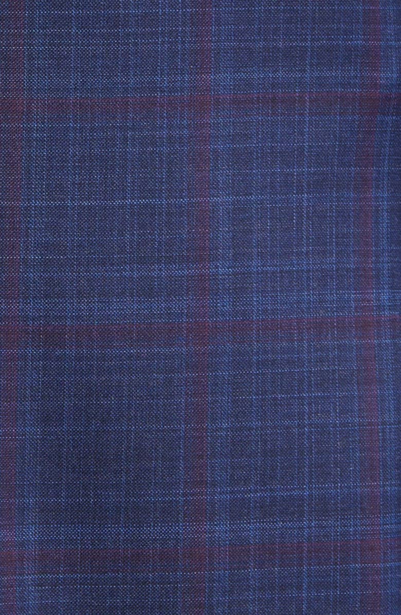 Canali Siena Regular Fit Plaid Wool Sport Coat | Nordstromrack