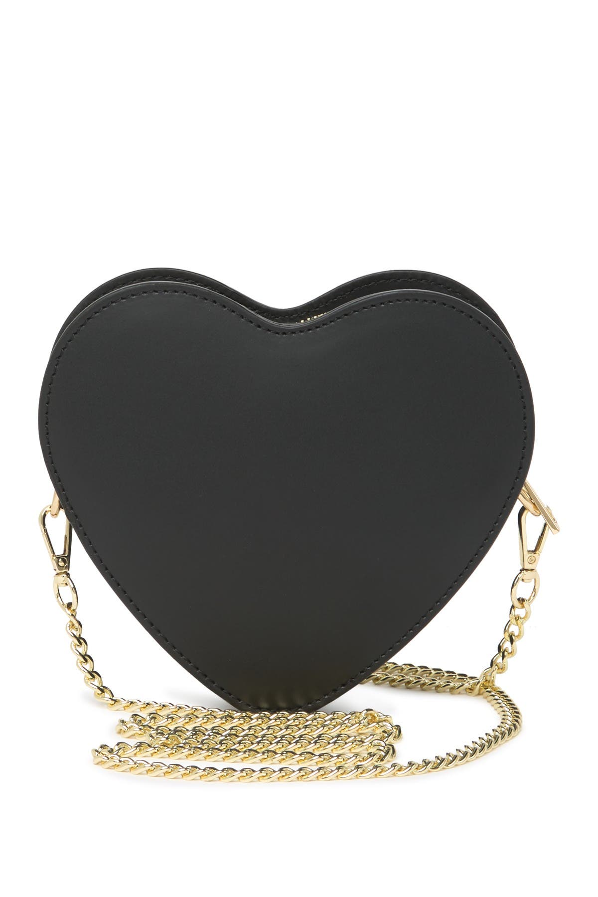 MARKESE Leather Heart Chain Crossbody Bag | Nordstromrack