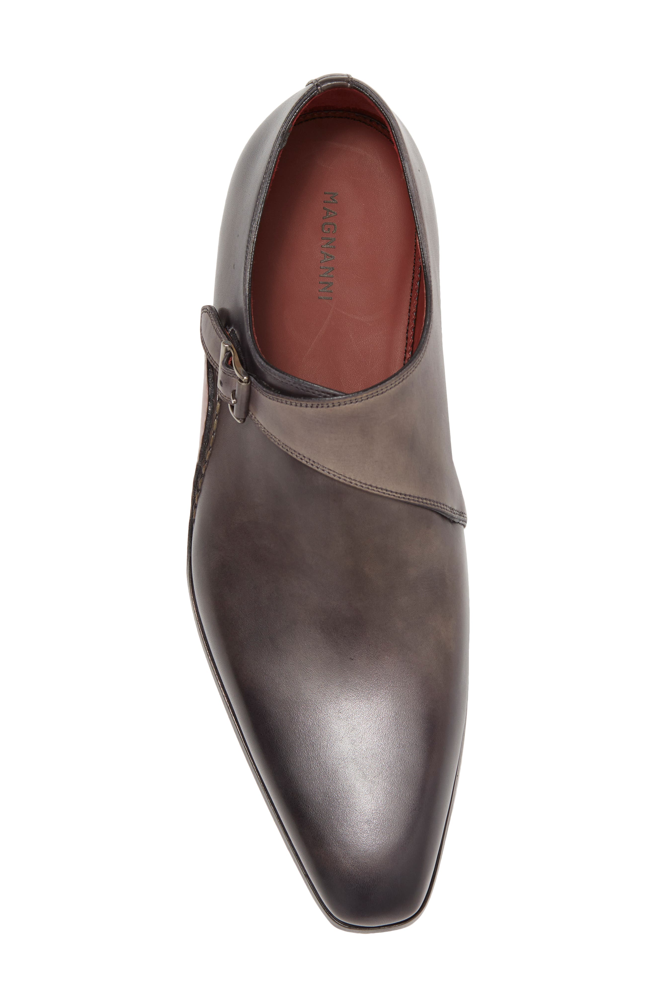 Magnanni Leather Monk-Strap Shoe (Men) | Nordstromrack