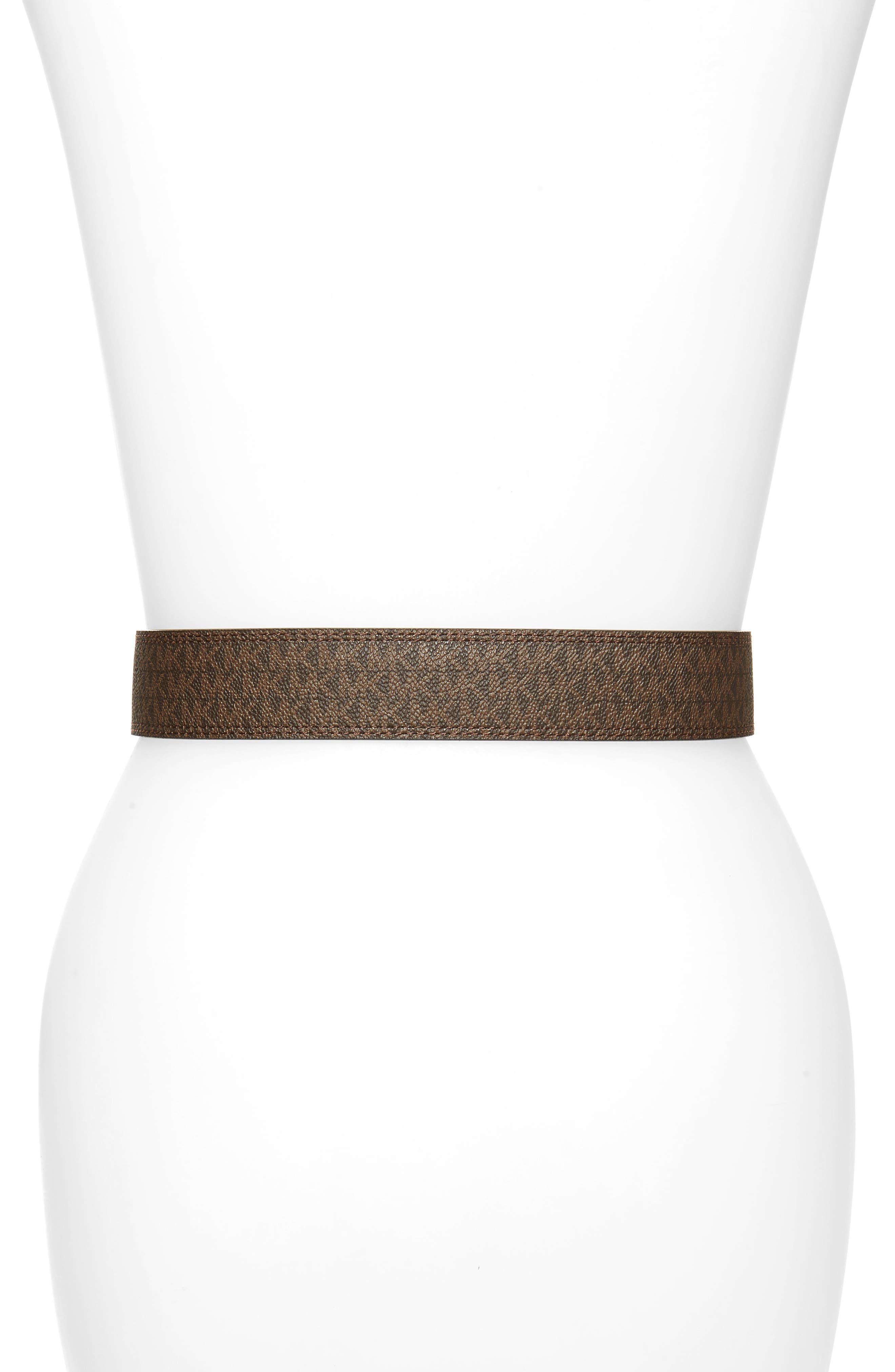 Logo Reversible Leather Belt (Women) | Nordstromrack