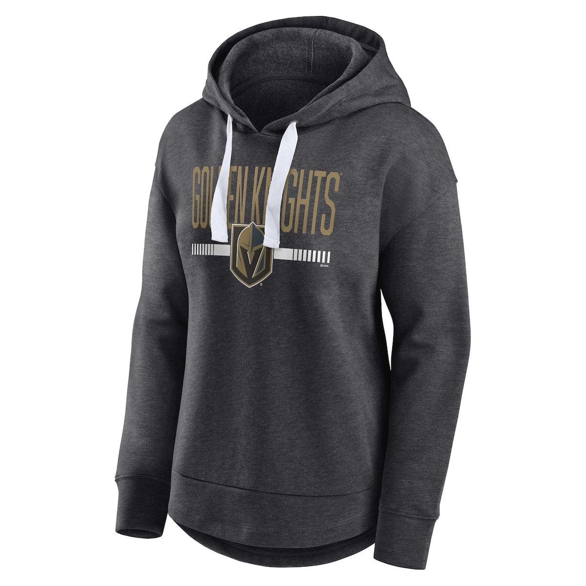 FANATICS Women's Fanatics Branded Heather Charcoal Vegas Golden Knights ...