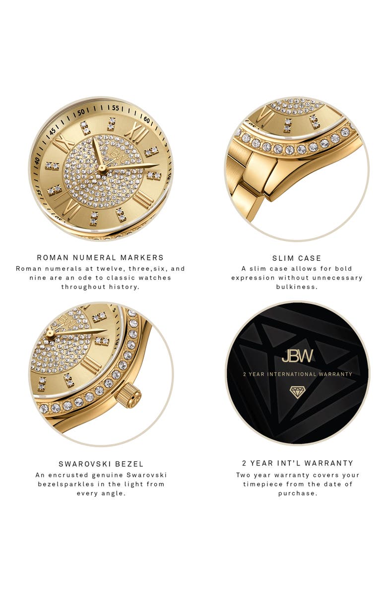 JBW Mondrian Diamonds Bracelet Watch, 34mm | Nordstromrack
