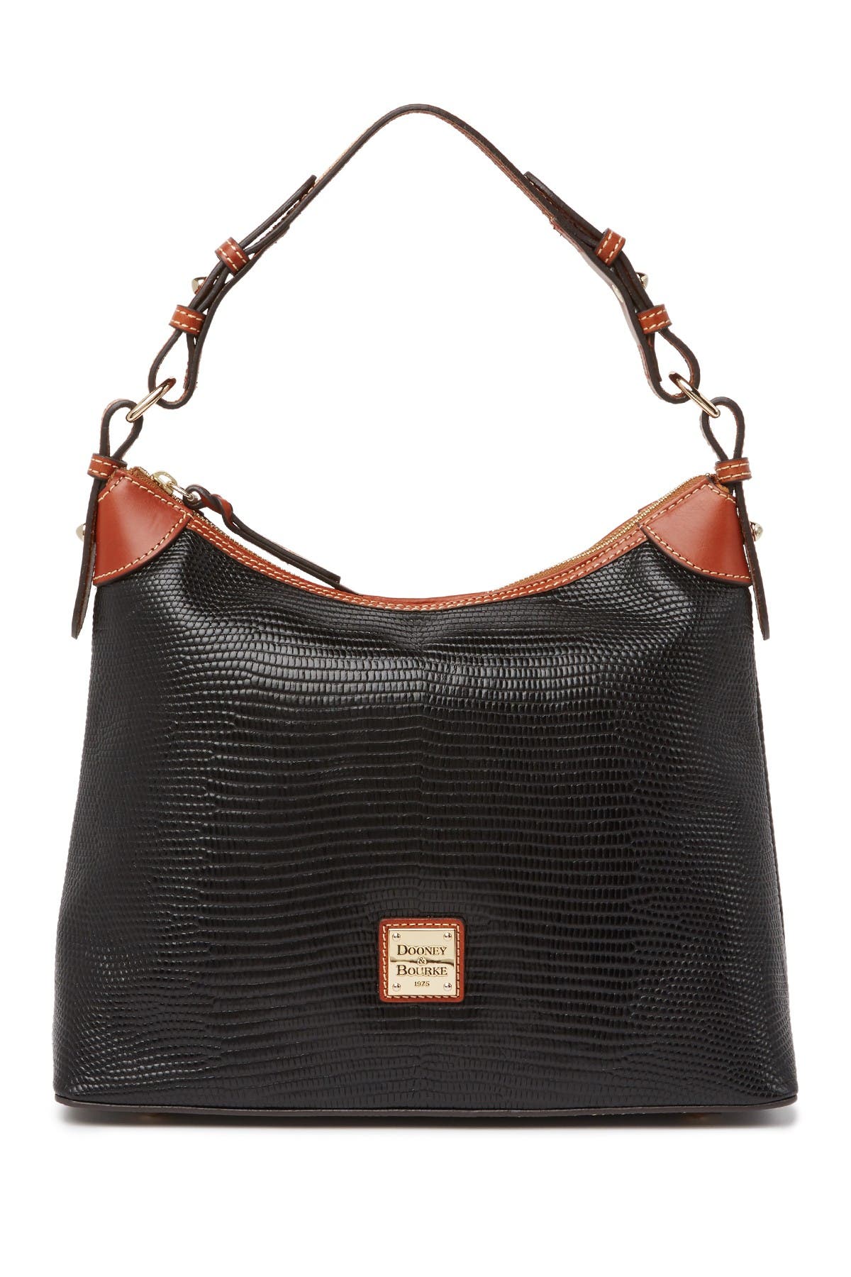 Dooney & Bourke Lizard Embossed Leather Hobo Bag | Nordstromrack
