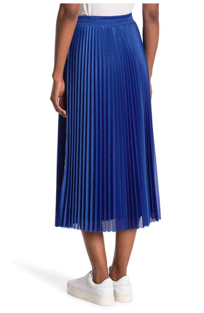 RED Valentino Perforated Pleated Skirt | Nordstromrack
