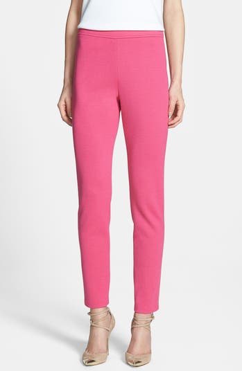 St. John Collection 'Alexa' Stretch Milano Knit Pants | Nordstrom